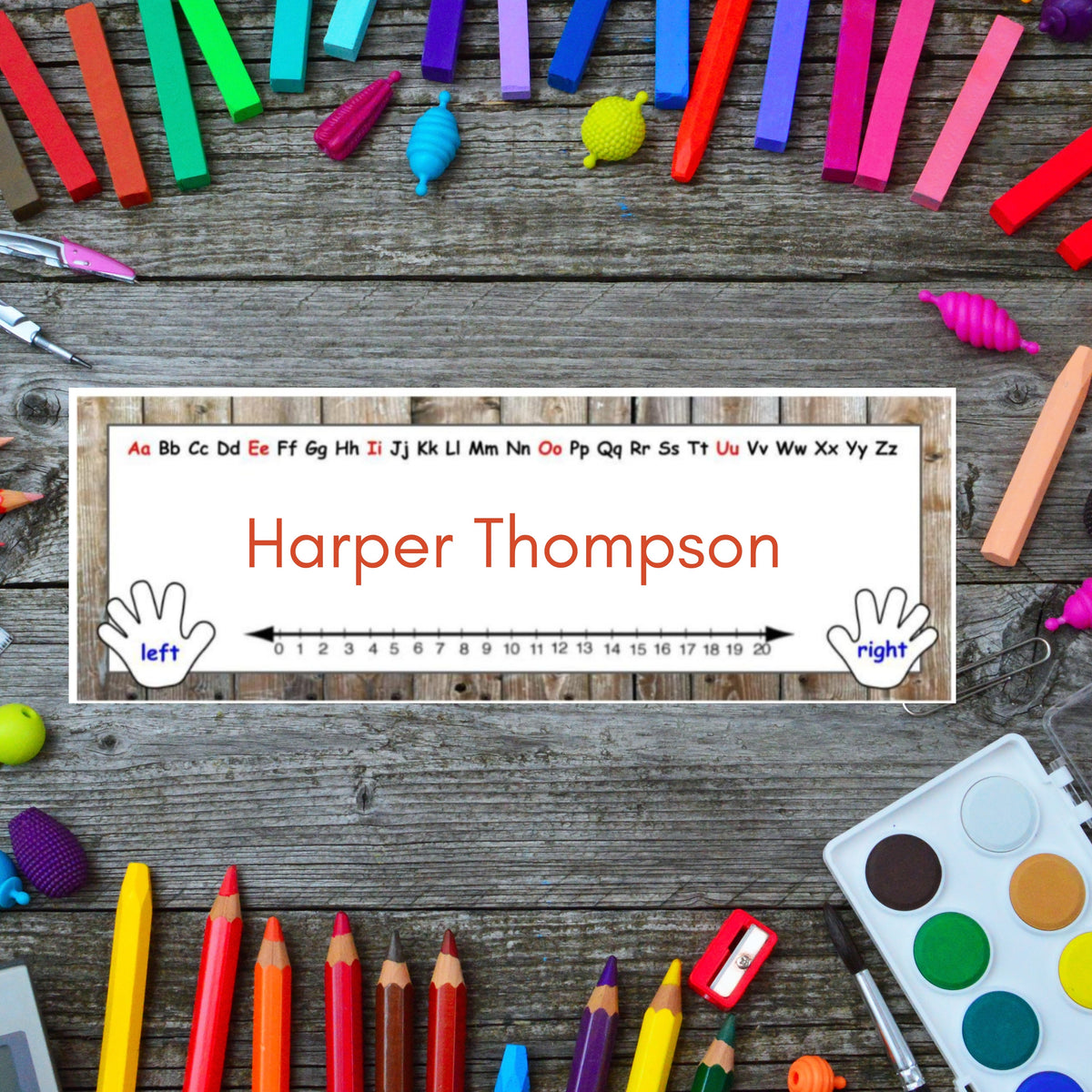 Editable Shabby Chic Farmhouse Name Tags! Just Type, Print, and Go ...